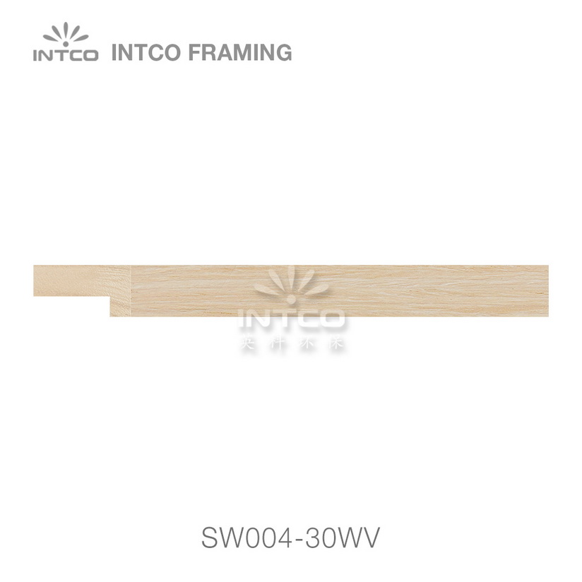Wood Picture Frame Moulding - SW004-30WV - 1 1/8"W Traditional Picture ...
