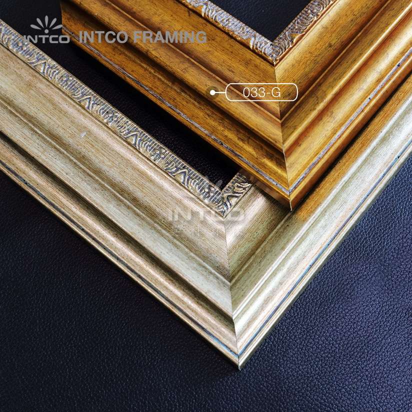 033-G 3.12" / 7.92 cm Width PS Moulding for Picture & Mirror Frames ...