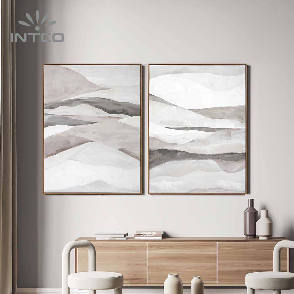 44”x60” Abstract Framed Art